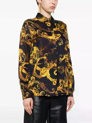 Versace Watercolour Couture Print Shirt