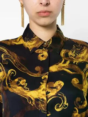 Versace Watercolour Couture Print Shirt