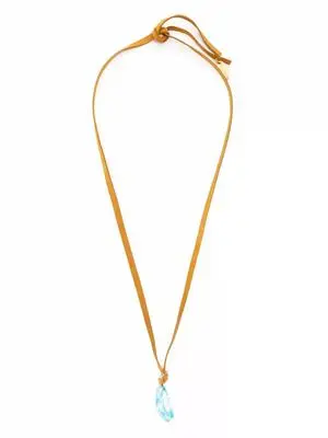 FORTE_FORTE Stone-pendant Necklace