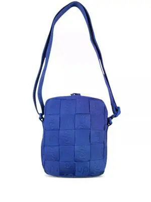 Supreme Woven Shoulder Bag - Blue
