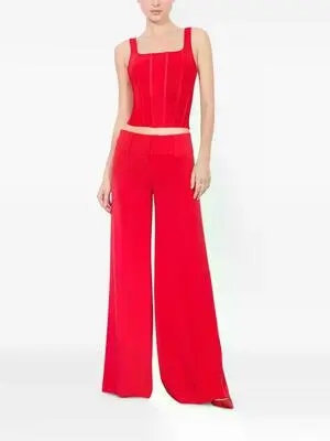 Alice + Olivia Sariah Corset Tank - Red