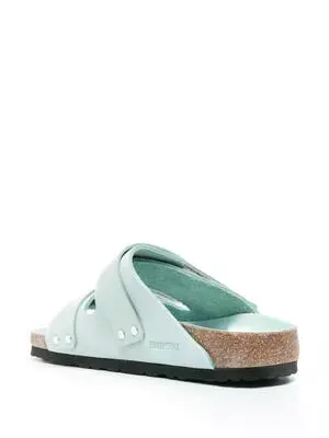BIRKENSTOCK Uji Leather Sandals - Blue