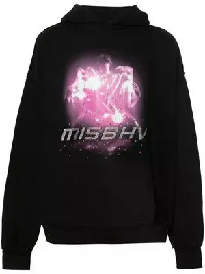 MISBHV Graphic-print Hoodie - Black