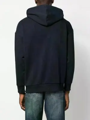 BOSS Logo-embroidered Drawstring Hoodie