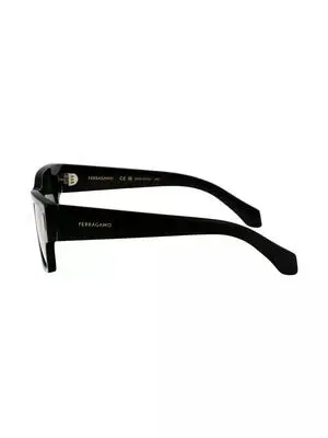 FERRAGAMO Sf2011s Rectangle-frame Sunglasses