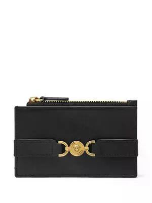 Versace Medusa '95 Leather Card Holder - Black