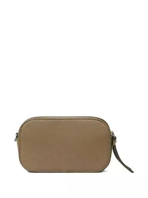 Tory Burch Mini Miller Leather Crossbody Bag - Neutrals