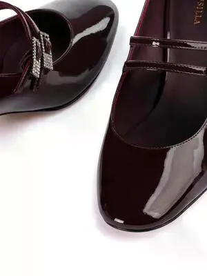 LE SILLA Danielle Patent-leather Pumps