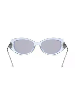 DIESEL® Logo-plaque Cat-eye Sunglasses