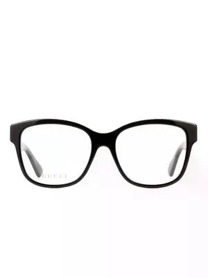 Gucci Square-frame Glasses - Black