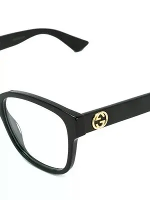 Gucci Square-frame Glasses - Black