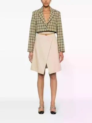 PATOU Wrap-design Cotton Skirt