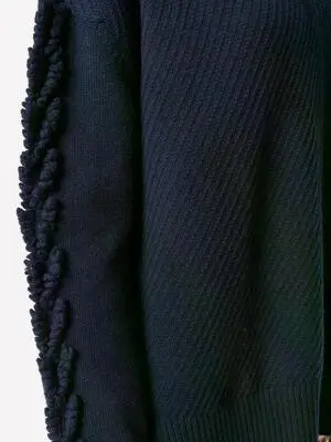 BARRIE Troisieme Dimension Cashmere V-neck Pullover - Blue