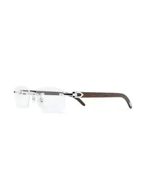 Cartier Rectangular-frame Glasses