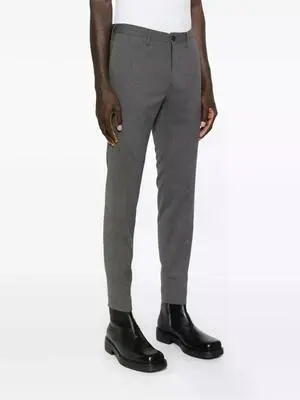 Incotex Tapered Tailored Trousers - Grey