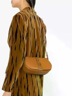 Versace Greca Goddess Leather Shoulder Bag