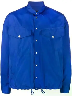 Dsquared2 Logo-print Button-up Shirt - Blue