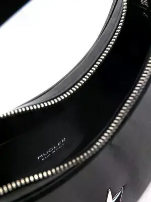 MUGLER Zenith Leather Shoulder Bag