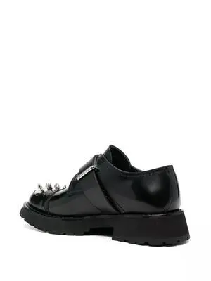 Alexander McQueen Studded Toe-cap Monk Shoes