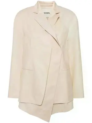Goen.j Layered Single-breasted Blazer