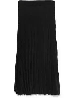 MAISON MARGIELA Pleated Midi Skirt