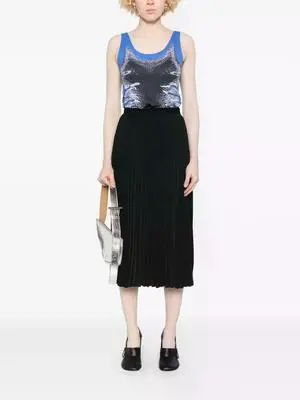 MAISON MARGIELA Pleated Midi Skirt