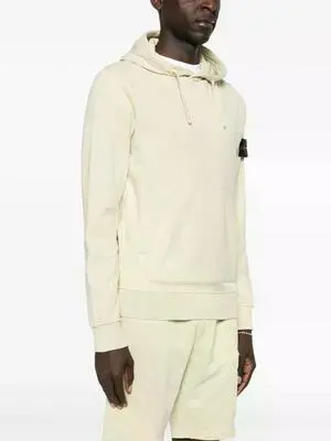 Stone Island Compass-badge Hoodie - Neutrals