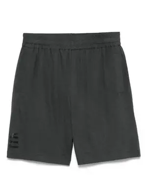 Études Studio Logo-stamp Shorts - Grey