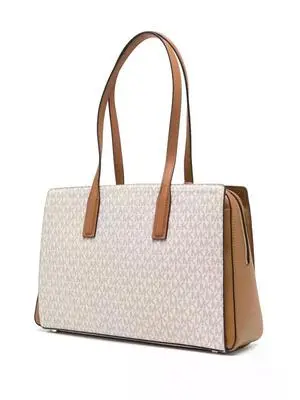 Michael Kors Logo Print Tote Bag