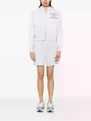 SPORTY & RICH Varsity Crest Gym Shorts