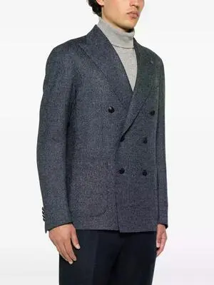 Tagliatore Double-breasted Blazer - Blue