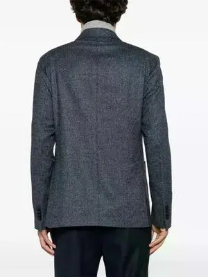 Tagliatore Double-breasted Blazer - Blue