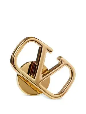 Valentino Garavani Vlogo Signature Metal Stud Earrings