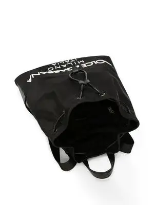 Dolce & Gabbana Logo-print Backpack - Black