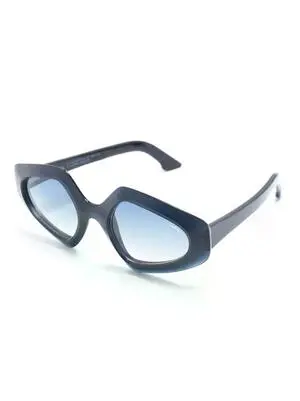 LAPIMA Antonia Geometric-frame Sunglasses - Blue