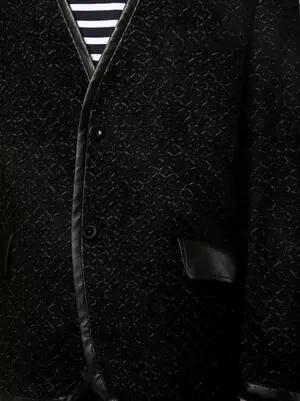 Junya Watanabe V-neck Single-breasted Jacket