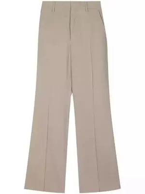 AMI Paris Flared Twill Trousers
