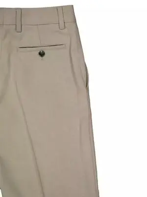 AMI Paris Flared Twill Trousers