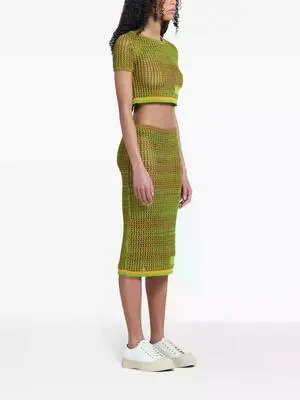 Marni Crochet-knit Cropped Top