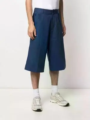 Kenzo Long Cotton Shorts