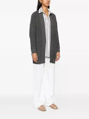 Eleventy Metallic-threading Cardigan