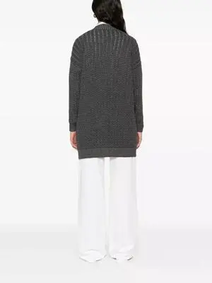 Eleventy Metallic-threading Cardigan