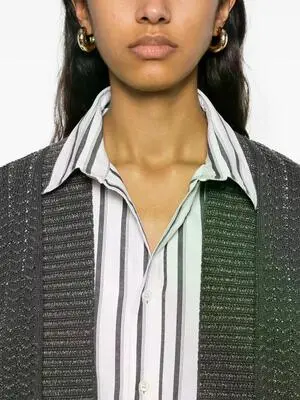 Eleventy Metallic-threading Cardigan