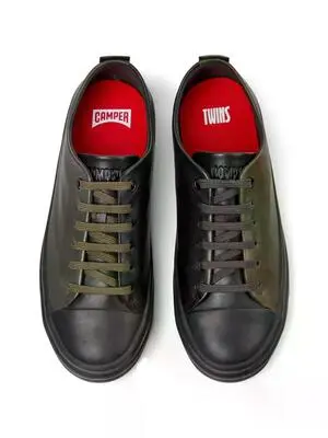Camper Hoops Leather Sneakers - Green