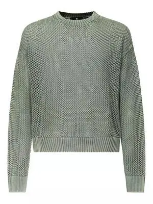 REPRESENT Crew Neck Cotton Jumper