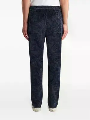 Etro Paisley Jacquard Slim-cut Trousers