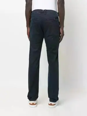 Jacob Cohen Low-rise Straight-leg Trousers - Blue