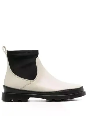 Camper Brutus Contrasting-panel Boots - Neutrals