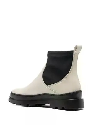 Camper Brutus Contrasting-panel Boots - Neutrals