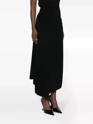 Gauge81 Ribbed Asymmetric Skirt